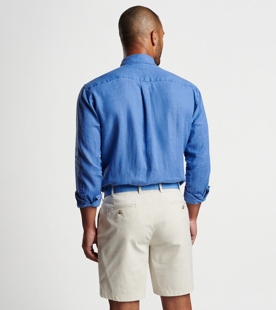 Peter Millar Coastal Garment Dyed Linen Sport Shirt – Savile Lane