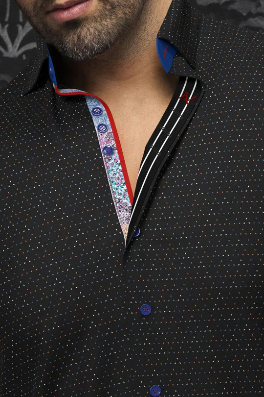 AU NOIR shirt | MASSAROTTI, Black – Savile Lane